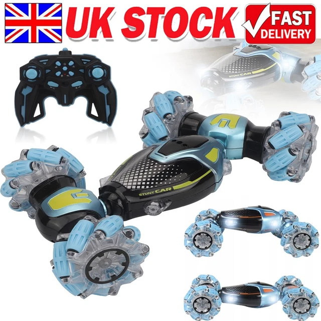 4WD 360° RC Stunt Car Remote Control Toy Hand Gesture Sensing Off-Road ...