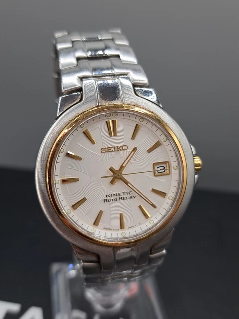 SEIKO KINETIC AUTO Relay 5j22-0c30 Vintage Watch SPARES OR REPAIR £16.32 - PicClick UK