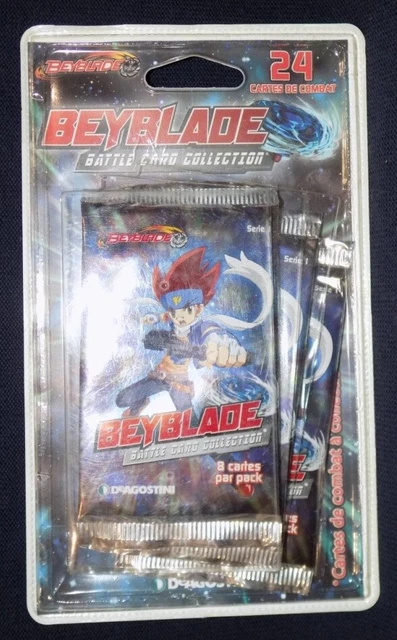 BEYBLADE BATTLE CARD Collection 24 Cartes De Collection Neuf Sous ...