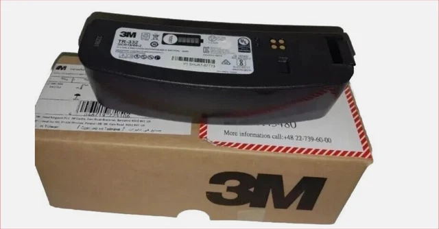 3M VERSAFLO TR-322 High Capacity Lithium Ion Battery Pack Brand New For ...