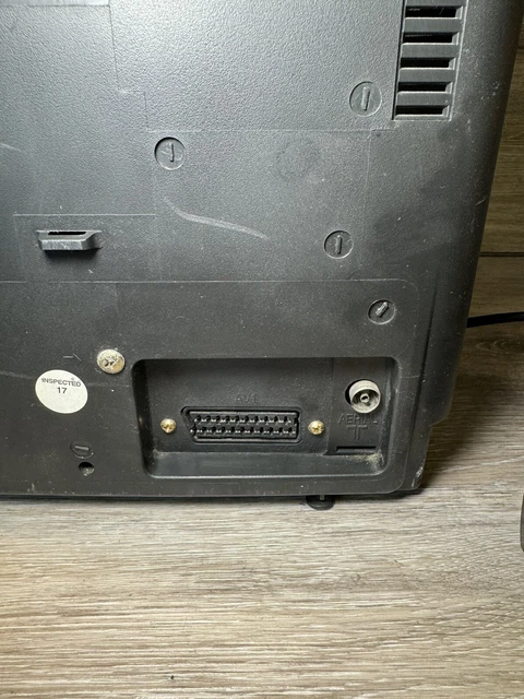 BUSH BTV18 BTV18SIL/VA 14" CRT TV Video Recorder Combo VCR VHS Gaming Retro £109.99 - PicClick UK