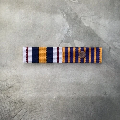 NATIONAL POLICE MEDAL + National Medal With One Rosette Ribbon Bar ...