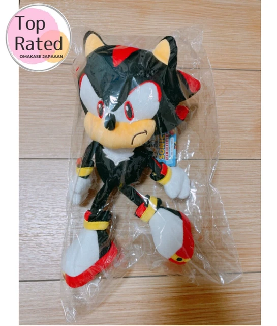 SEGA SONIC THE Hedgehog Plush SHADOW Stuffed toy Doll Sanei Japan New ...