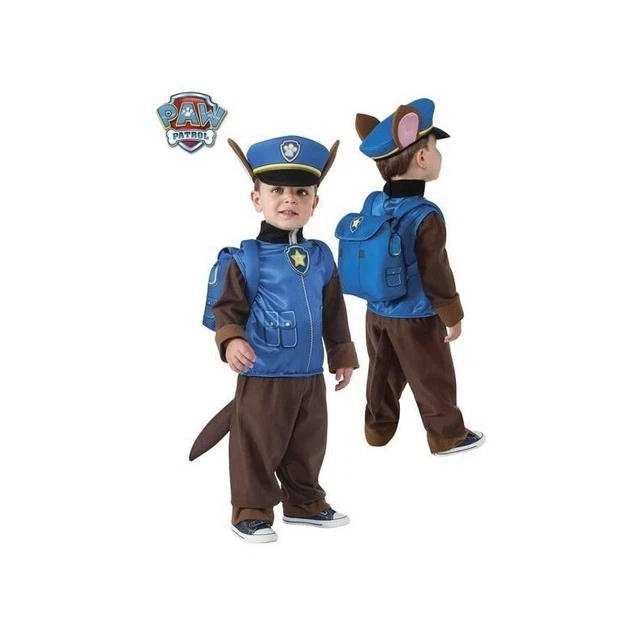 RUBIE'S PAW PATROL Chase Pup Pack Small Age 3-4 Child Costume Fancy ...