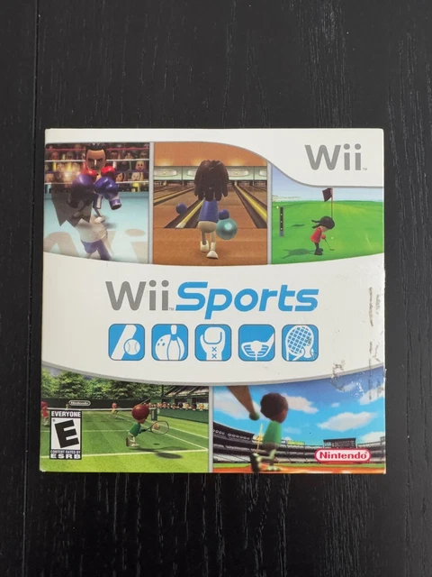 [CIB] [TESTED] WII Sports Nintendo Wii Game w/ Manual & Cardboard ...