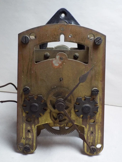 ANTIQUE SIMPLEX ? Time Clock Movement W/ Warren Telechron Parts Seth ...