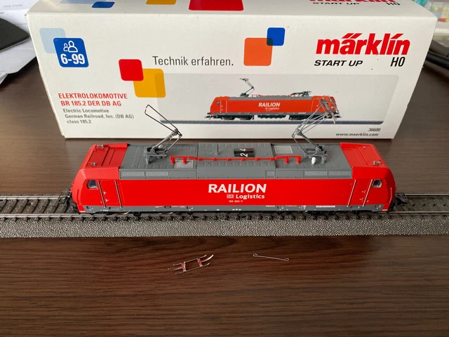 MÄRKLIN 36600 H0 Digital Mehrzwecklokomotive Baureihe 185.2 Märklin ...