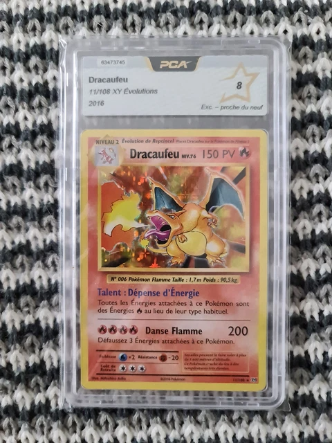 CARTE POKEMON - DRACAUFEU - Holo - XY Evolutions - 11/108 - PCA 8 - FR ...