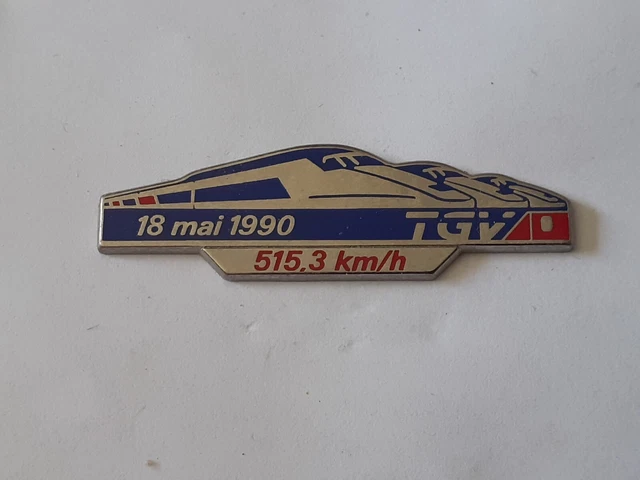 PINS SNCF TRAIN tgv record du monde 1990 EUR 4,99 - PicClick FR