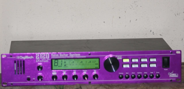 DIGITECH 2120 ARTIST Valve Guitar System Programmable Preamp/processor ...
