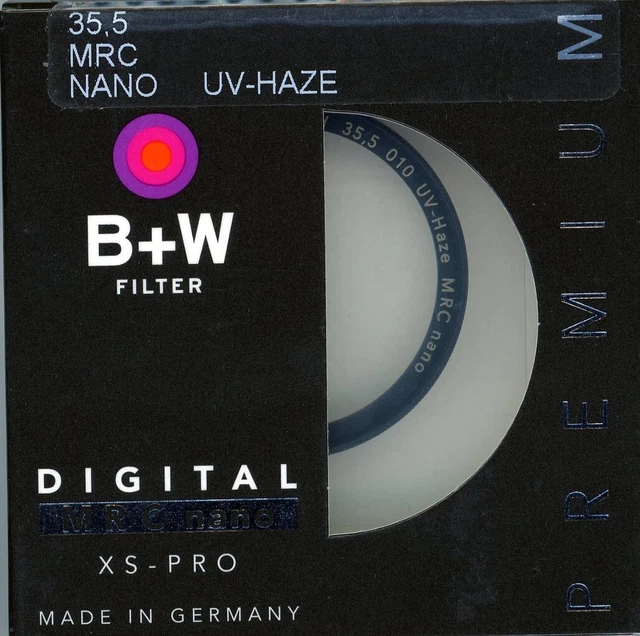 FILTRE B+W 35,5 mm XS-Pro UV Haze MRC-Nano 010M (1073875) EUR 35,02 - PicClick FR