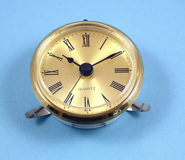 65MM BEZEL INSERTION clock for 60mm hole Gold Roman dial. £9.95 ...