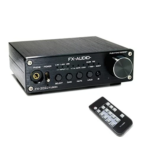 FX-AUDIO FX-202J FUSION Amplificateur USB DAC Tripath TA2020 Stereo Amp ...