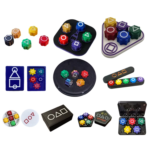SQUID GAME SEASON 2 Gonggi Dice Game 5 Piece £4.67 - PicClick UK