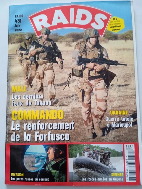 MAGAZINE RAIDS , Juin 2022, N°431, A2 EUR 2,50 - PicClick FR