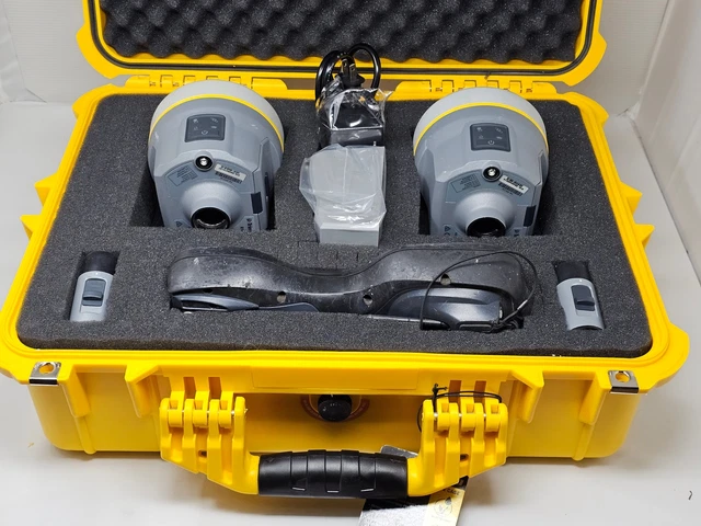 DUAL TRIMBLE R10 UHF GNSS RTK KIT with TSC3 Trimble Access 90909-61 ...