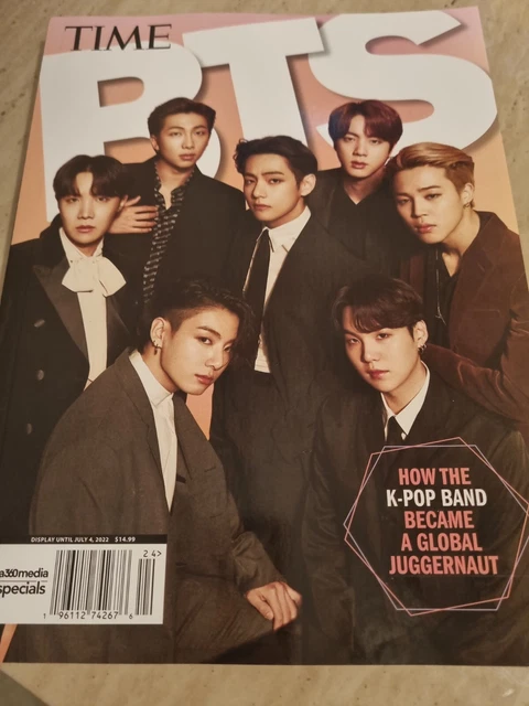 TIME MAGAZINE 2022 BTS New K-Pop £15.00 - PicClick UK