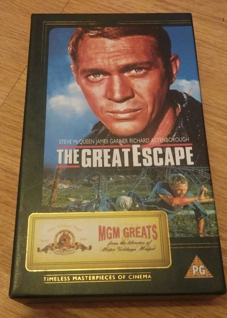 VHS MOVIE TAPE The Great Escape MGM Greats Sealed £4.88 - PicClick UK