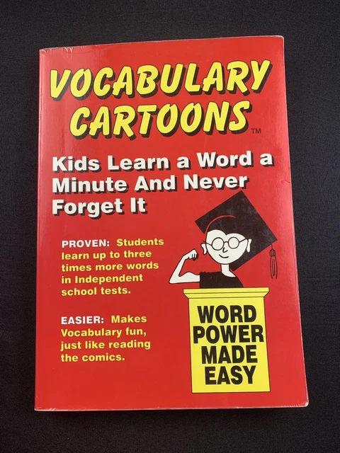 VOCABULARY CARTOONS WORD Power Made Easy Homeschool Test Prep Mnemonics ...