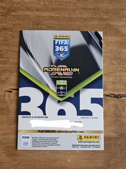 PANINI FIFA 365 Adrenalyn XL 2026 Lionel Messi Fans Favourite Blue ...