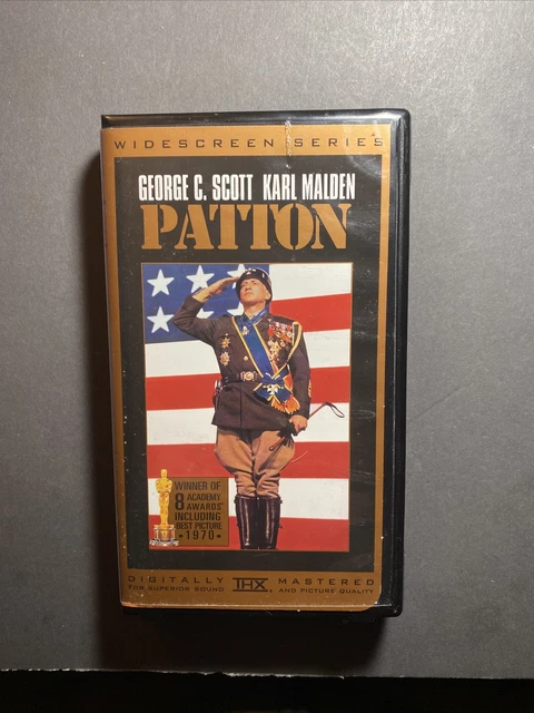 BANDE VIDÉO VHS PATTON George C. Scott THX masterisé numériquement ...