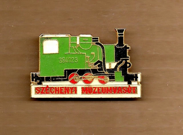 SZECHENYI MUZEUMVASUT STEAM Railway Locomotive Train Enamel Pin Bus ...