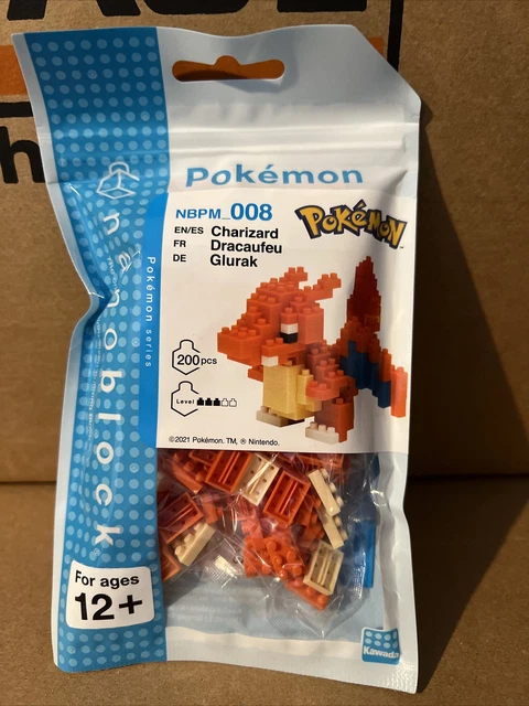 POKEMON CHARIZARD NANOBLOCK NBPM_008 Micro-Sized Building Blocks Kawada ...