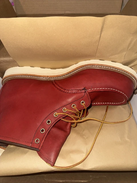 RED WING SHOES 6” Russet Taos Leaf Red Oro Uk Size 10.5 £260.70 ...