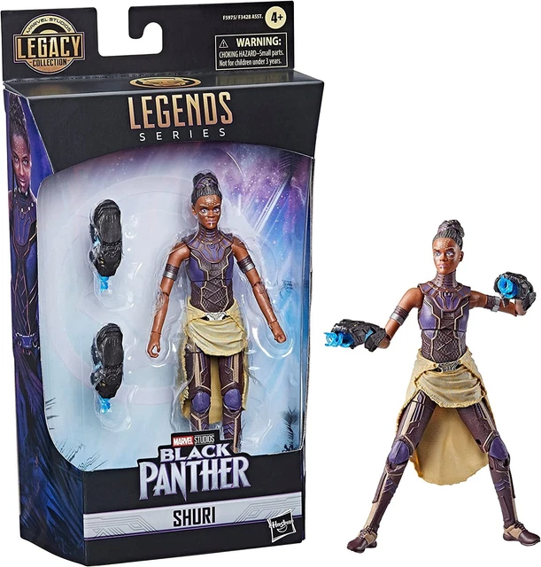 HASBRO MARVEL LEGENDS Black Panther Legacy Collection, Shuri, action ...