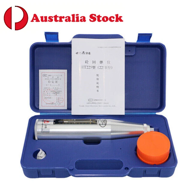 AU HT-225 RESILIOMETER Schmidt Hammer Resiliometer Concrete Rebound ...