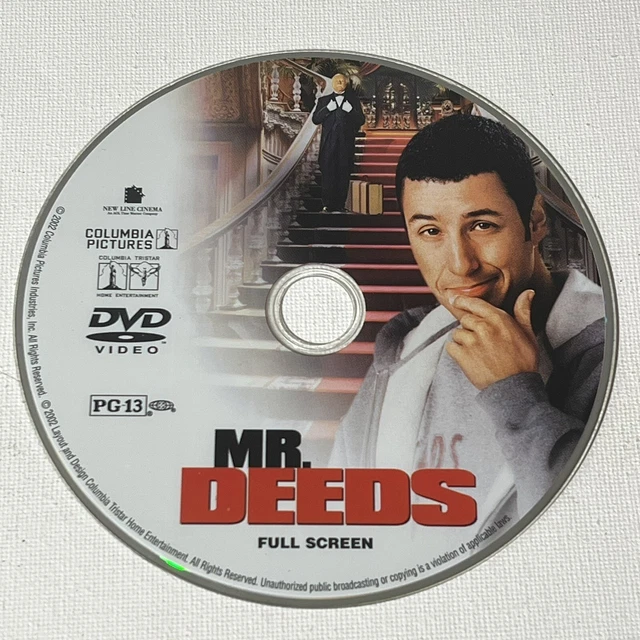 MR.DEEDS - ADAM Sandler (DVD Only) $4.19 - PicClick CA