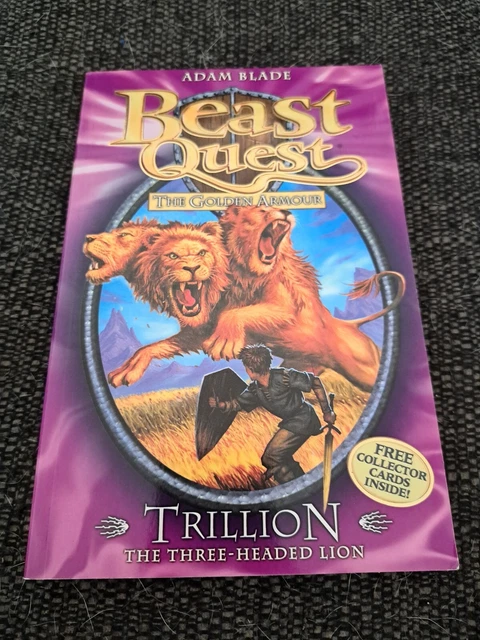 BEAST QUEST NUMBER 12 The Golden Armour Trillion The 3 Head Lion EUR 1 ...