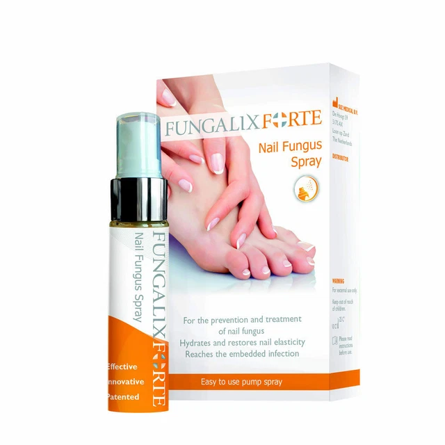 PILZNAGELBEHANDLUNG FUNGALIX FORTE Nagelpilz Spray Fingernägel ...
