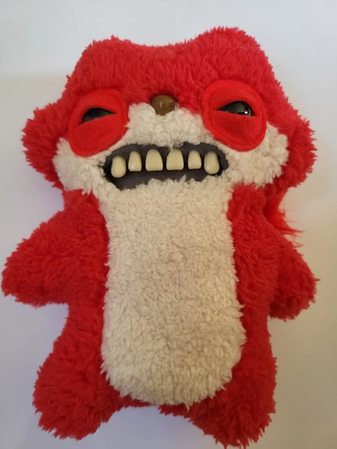 FUGGLER SKETCHY SQUIRREL Red Funny Ugly Monster Soft Toy Plush £14.99 ...