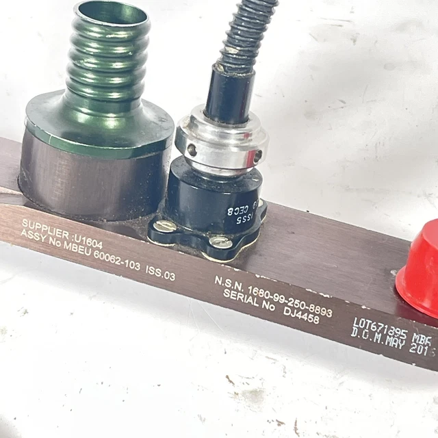 NEW MARTIN BAKER Ejection Seat PEC Man Portion Assy, MBEU 60062-103 £75 ...