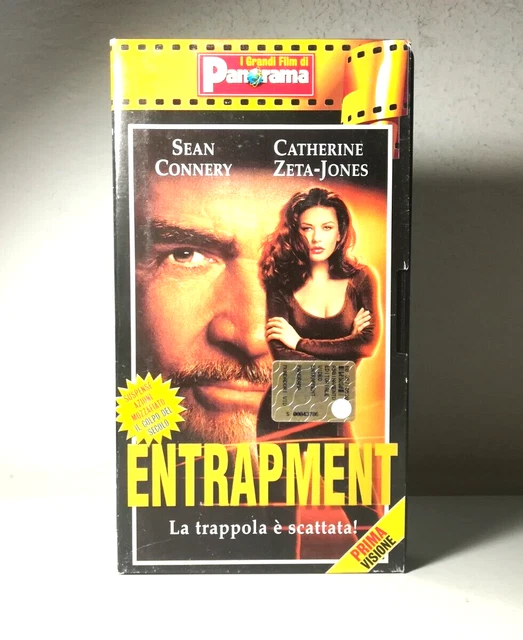 VHS ENTRAPMENT CON Sean Connery Catherine Zeta-Jones Da Collezione ...
