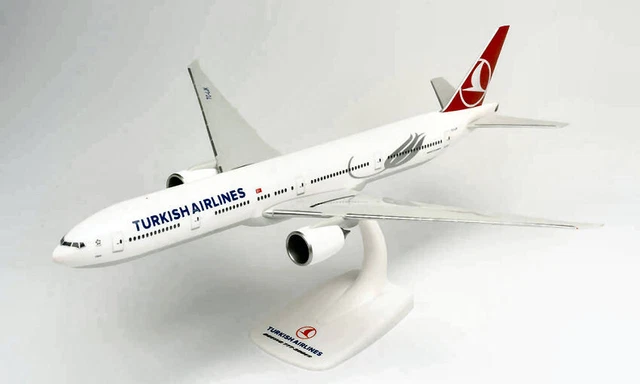 VEHICLES MODELS AIRCRAFT Herpa Turkish Airlines Boeing 777-300ER Scale ...