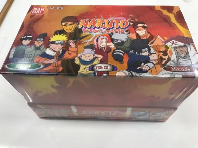 NARUTO SERIES 1 Card Game Starter Box (12 Decks)-2006 BANDAI Belgium EU ...
