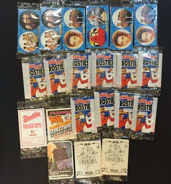 KELLOGGS FROSTIES VINTAGE Cereal Mix Freebie Cards Rare $14.99 - PicClick