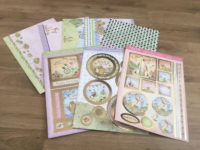 HUNKYDORY CRAFTS, FURRY Tails Papercraft Kit £3.00 - PicClick UK