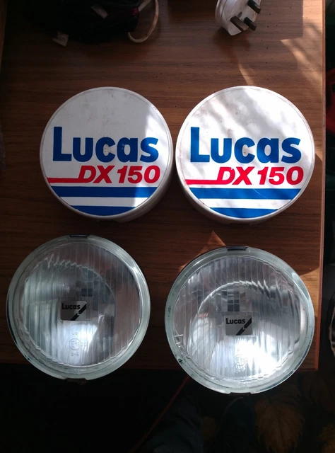 LUCAS DX150 SPOT Light Fog Lamp Original Vintage £100.00 - PicClick UK