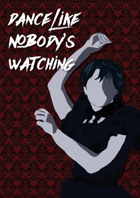 WEDNESDAY ADDAMS POSTER, Addams Family, Jenna Ortega, Wednesday Dance ...