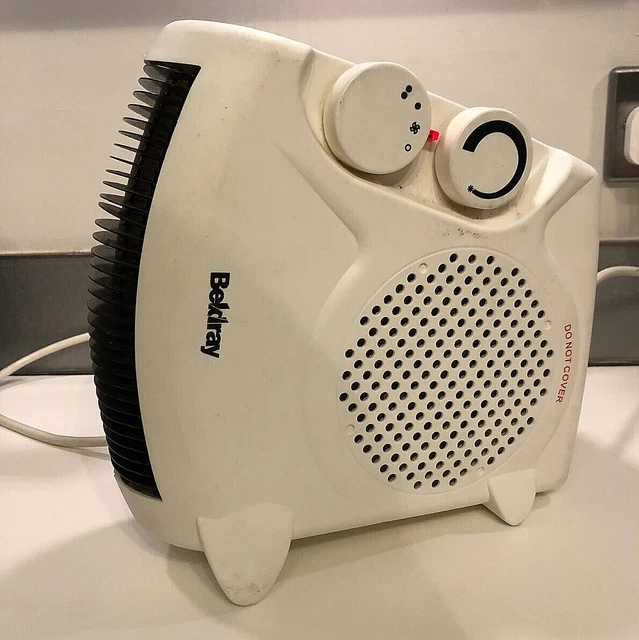 BELDRAY ELECTRIC FAN Heater Upright Portable Cool Air Function & 2 Heat ...