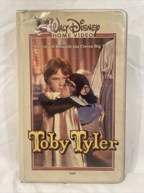 VINTAGE TOBY TYLER VHS Walt Disney - White Clamshell £10.29 - PicClick UK