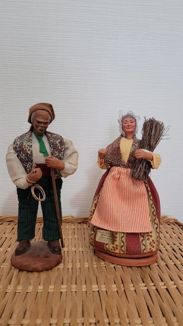 COUPLE ANCIENS SANTONS CARBONEL MARINACCI EUR 30,00 - PicClick FR
