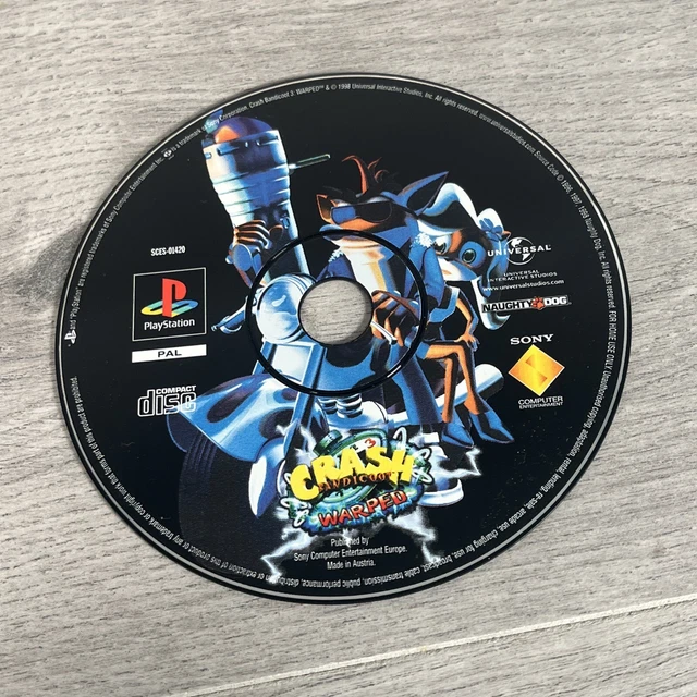 SONY PLAYSTATION 1 Crash Bandicoot 3 Warped PS1 Disc Only $11.62 - PicClick