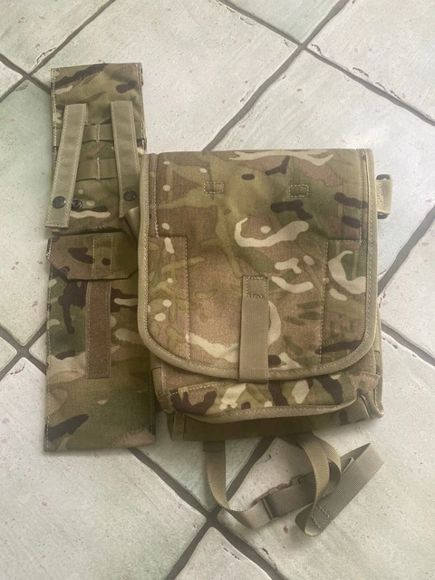 BRITISH ARMY RESPIRATOR FIELD PACK BAG MTP CAMO - Satchel Haversack GSR ...