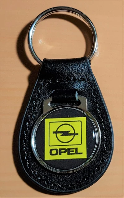 OPEL KEYRING OLD Logo Leather - Dimensions Emblem $19.91 - PicClick CA