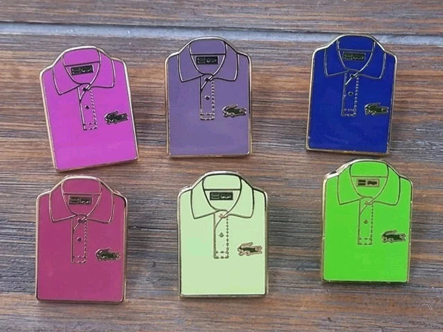 LOT DE PINS Roland Garros Polo Lacoste Nouvelle Serie Arthus Bertrand EUR 30,00 - PicClick FR
