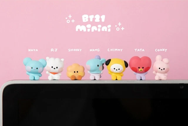 BT21 MININI MONITOR Figure Character Figurine Official BTS Merchandise ...